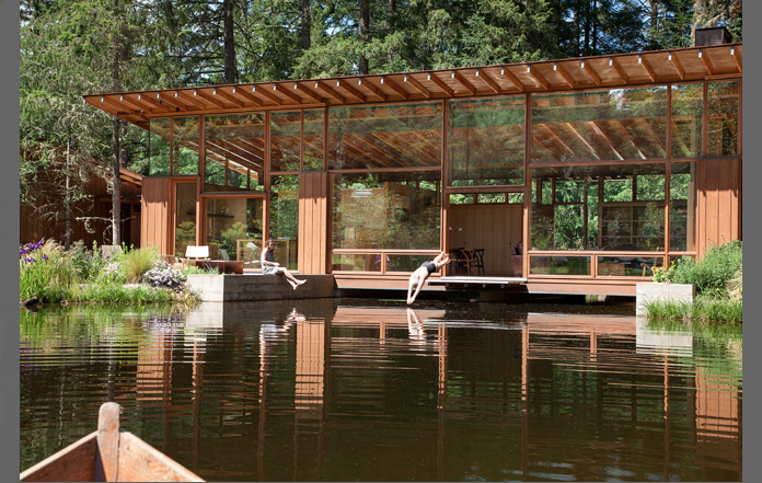 Home of the Week: House on a Pond - Home Builder Digest